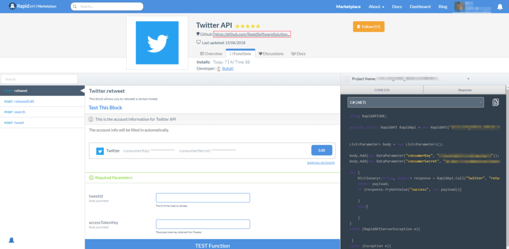 How To Use The Twitter Api With C Net Tutorial Rapidapi