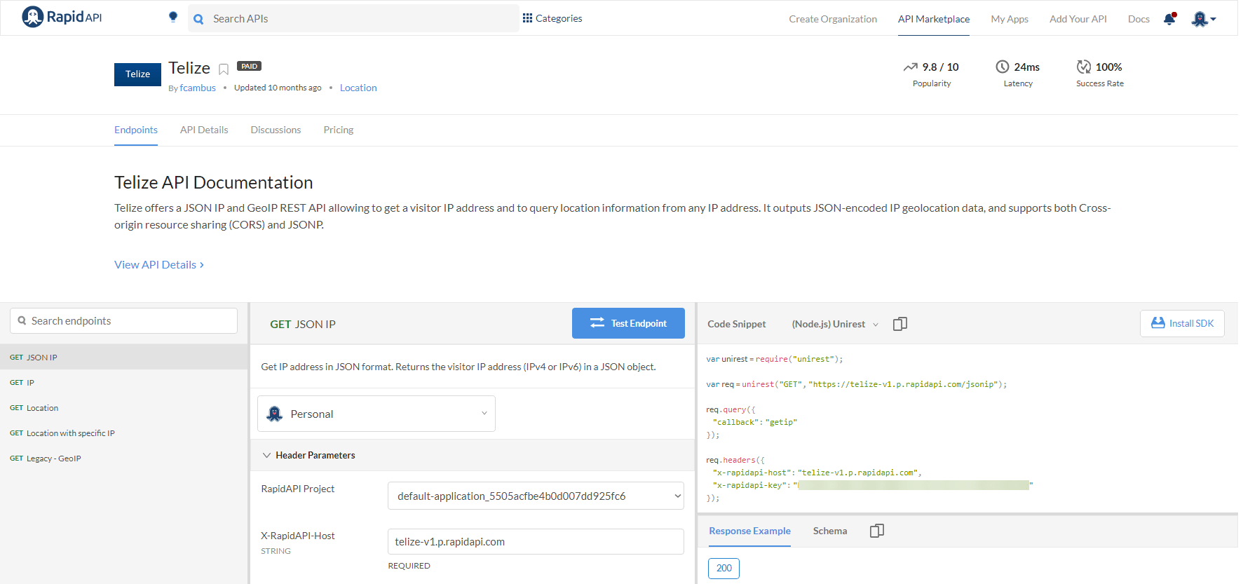 Build An Ip Geolocation App Javascript Geolocation Api Example