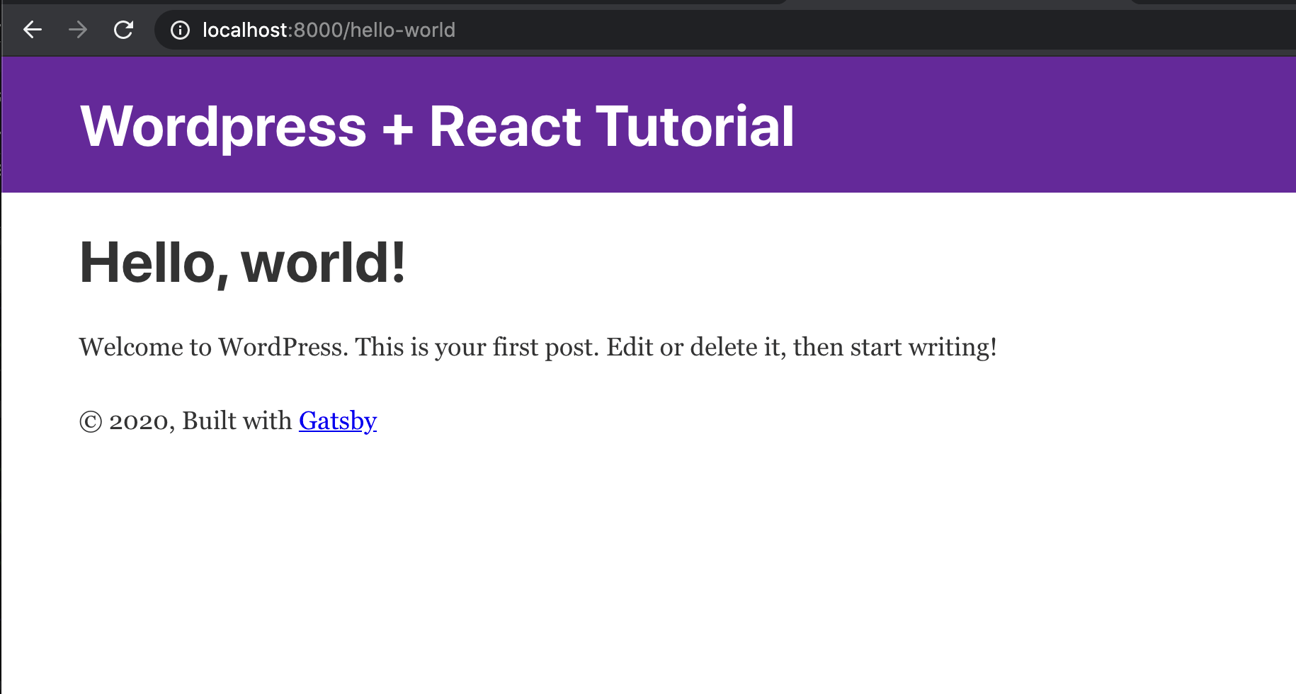 How To Use Wordpress With React Wordpress React Api Tutorial