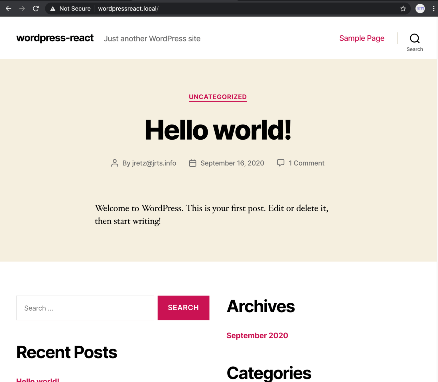 How To Use Wordpress With React Wordpress React Api Tutorial