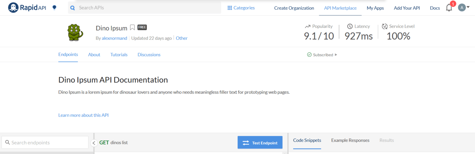 How To Use The Dino Ipsum Api With Python Php Ruby And Javascript