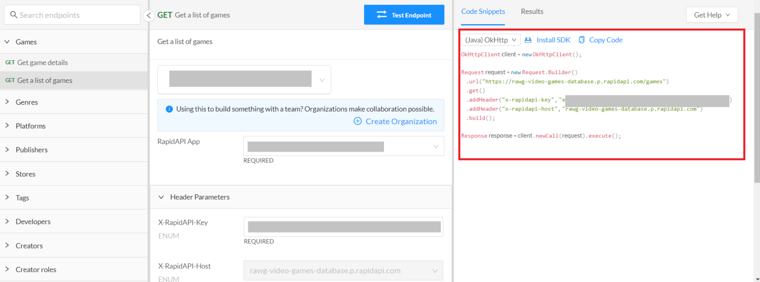 How To Use The Rawg Video Games Api With Java Python Php Ruby And Javascript Examples Rapid Blog