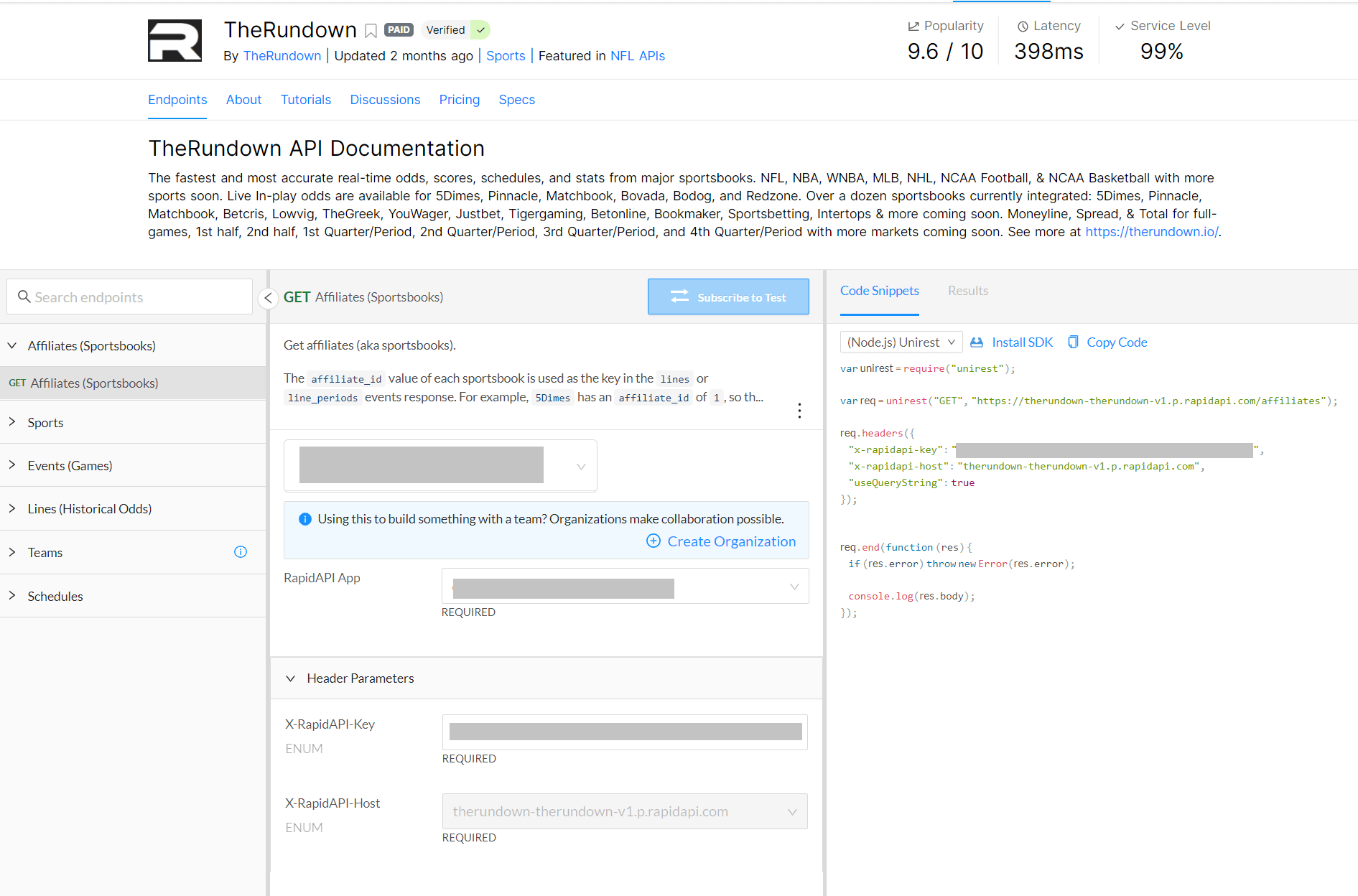 How To Use The Rundown Api With Java Python Php Ruby And Javascript Examples Rapid Blog
