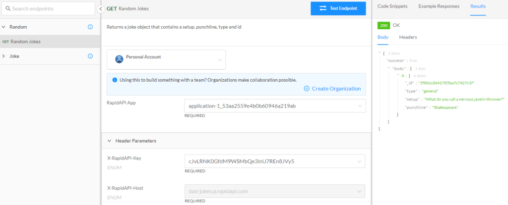How To Use The Dad Jokes Api With Python Php Ruby And Javascript Examples Rapid Blog 6416