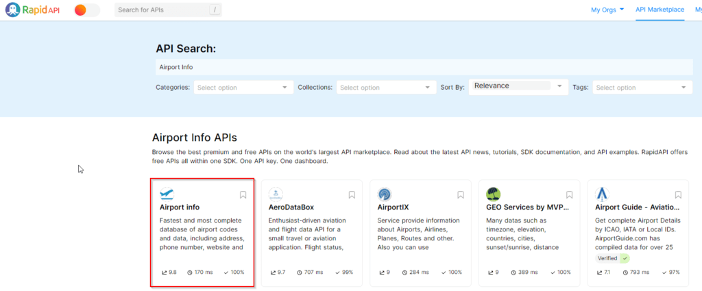 How To Use The Airport Info Api With Python Php Ruby And Javascript Examples Rapid Blog