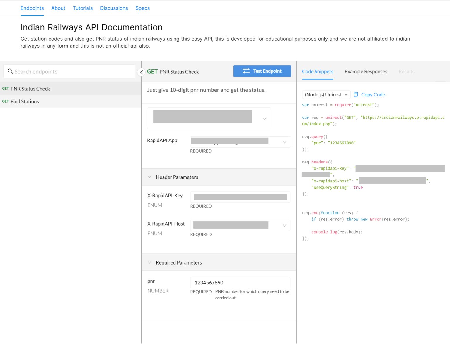 How To Use The Indian Railways Api With Java Python Php Ruby And Javascript Examples Rapid Blog