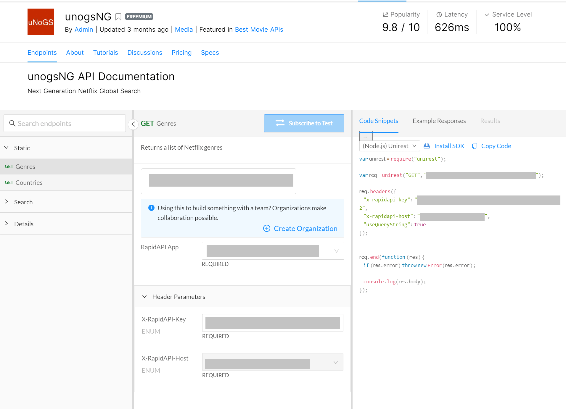 How To Use The Unogsng Api With Java Python Php Ruby And Javascript Examples Rapid Blog