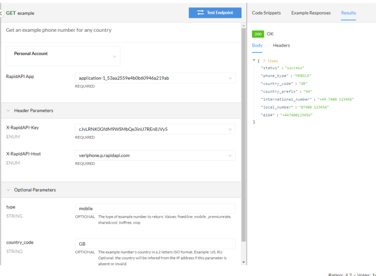 How To Use The Veriphone Api With Python Php Ruby And Javascript Examples Rapidapi