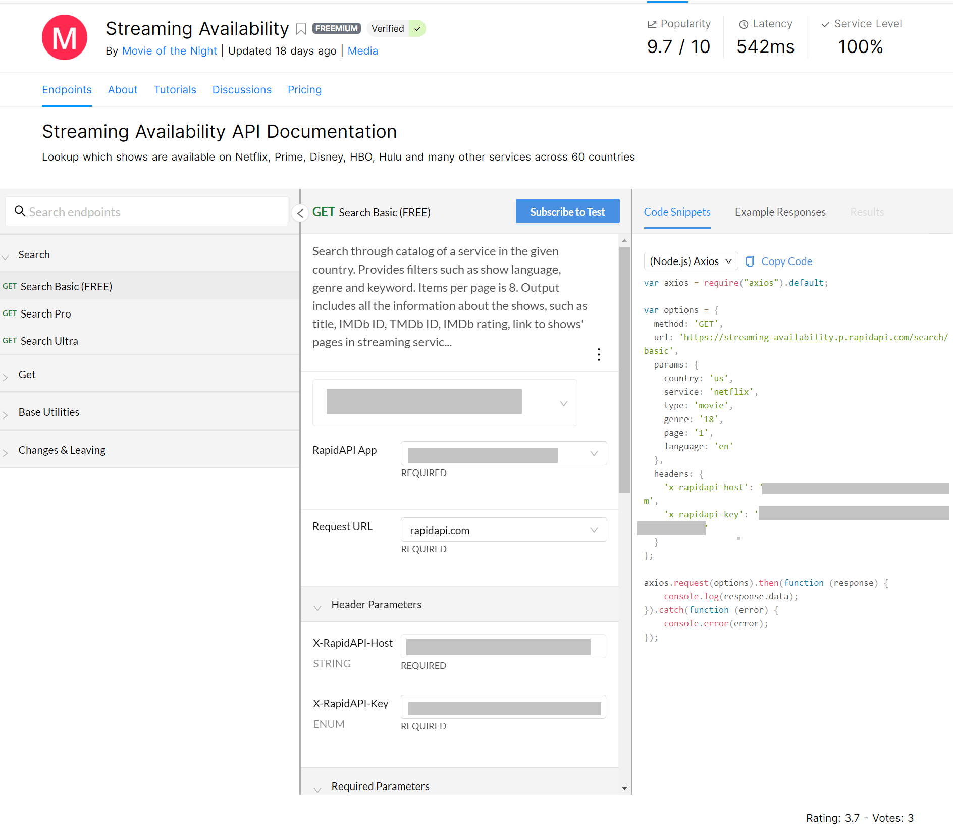 How To Use The Streaming Availability Api With Java Python Php Ruby And Javascript Examples