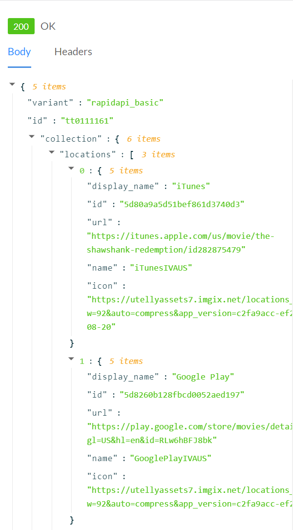 How To Use The Utelly Api With Java Python Php Ruby And Javascript Examples Rapid Blog