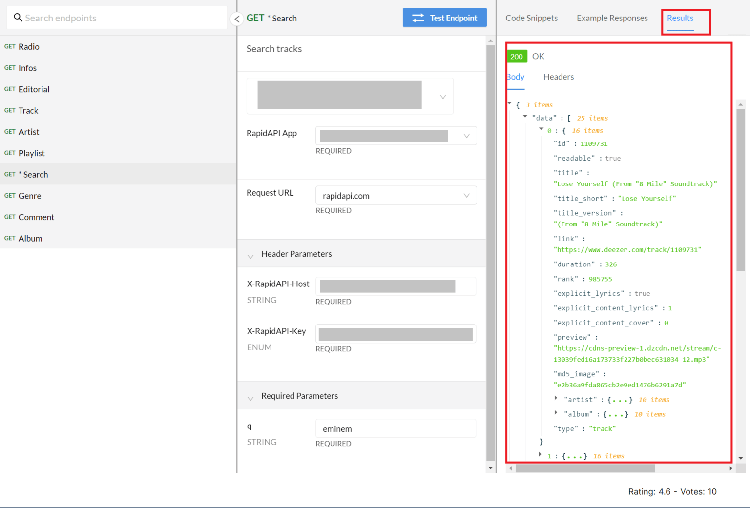 How To Use The Deezer Api With Java Python Php Ruby And Javascript Examples Rapid Blog