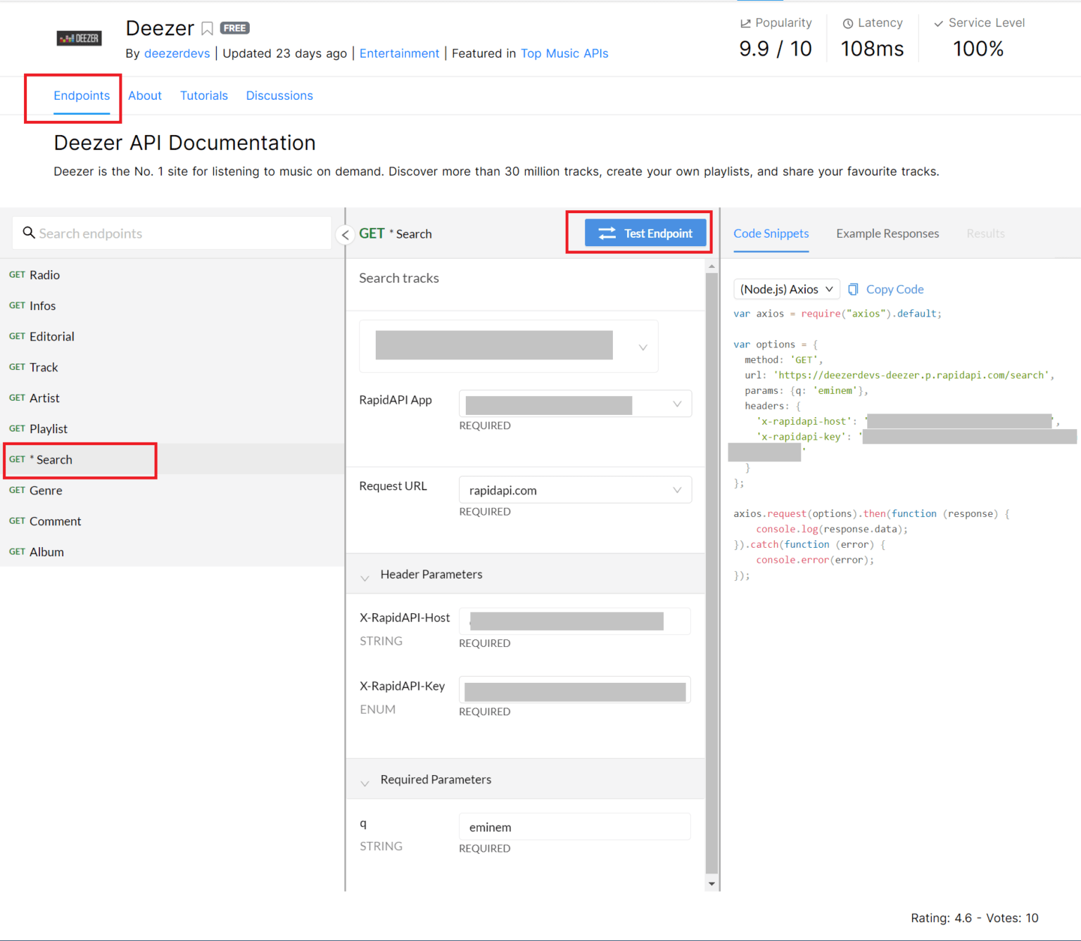 How To Use The Deezer Api With Java Python Php Ruby And Javascript Examples Rapid Blog