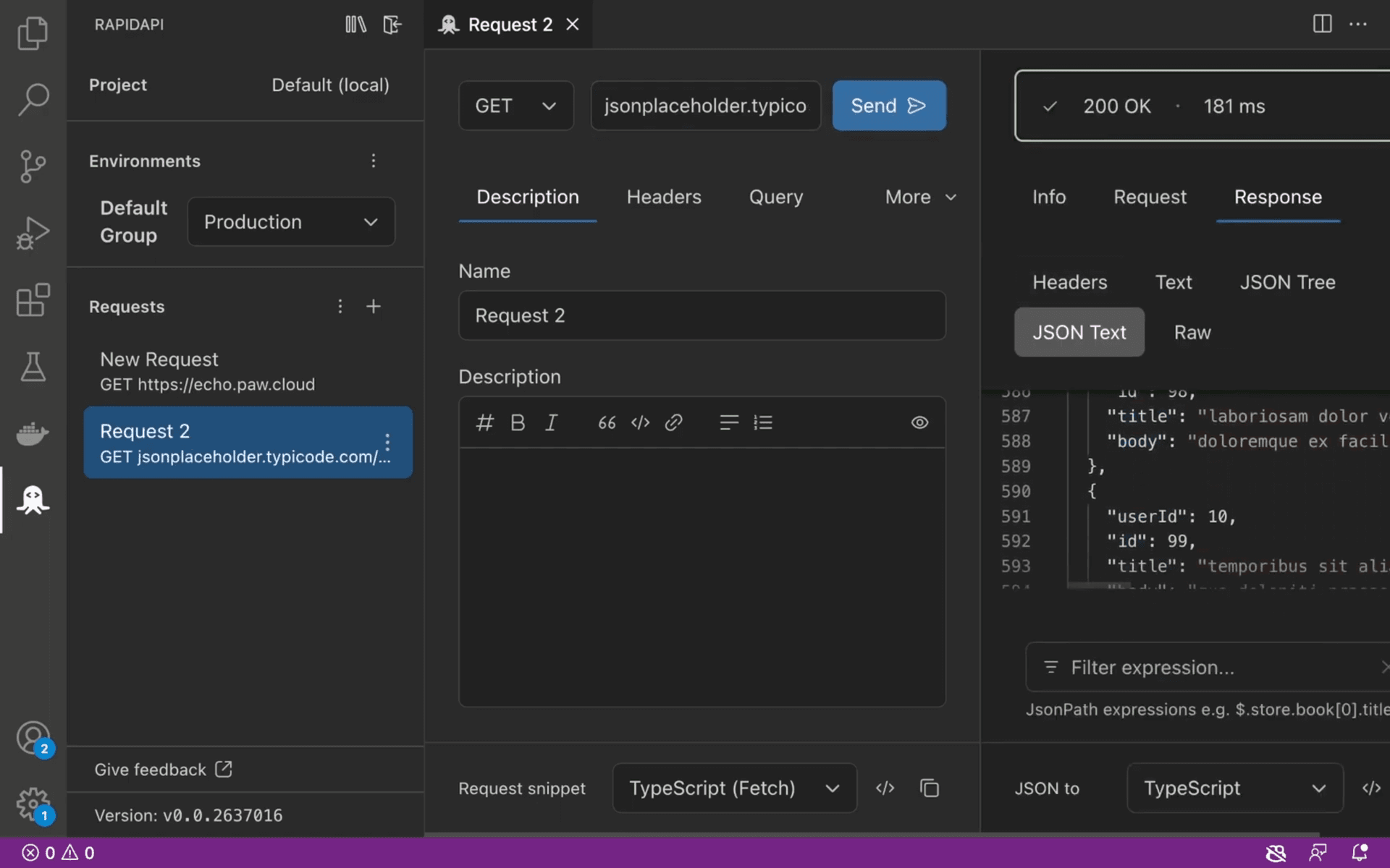 How To Build An Api With Python And Use Rapidapi Vs Code Extension In Development