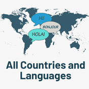 List of All Countries and Languages with their Codes